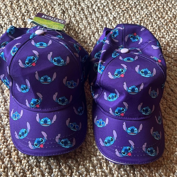 Disney | Accessories | Lilo Stitch Baseball Cap Hat X 2 | Poshmark